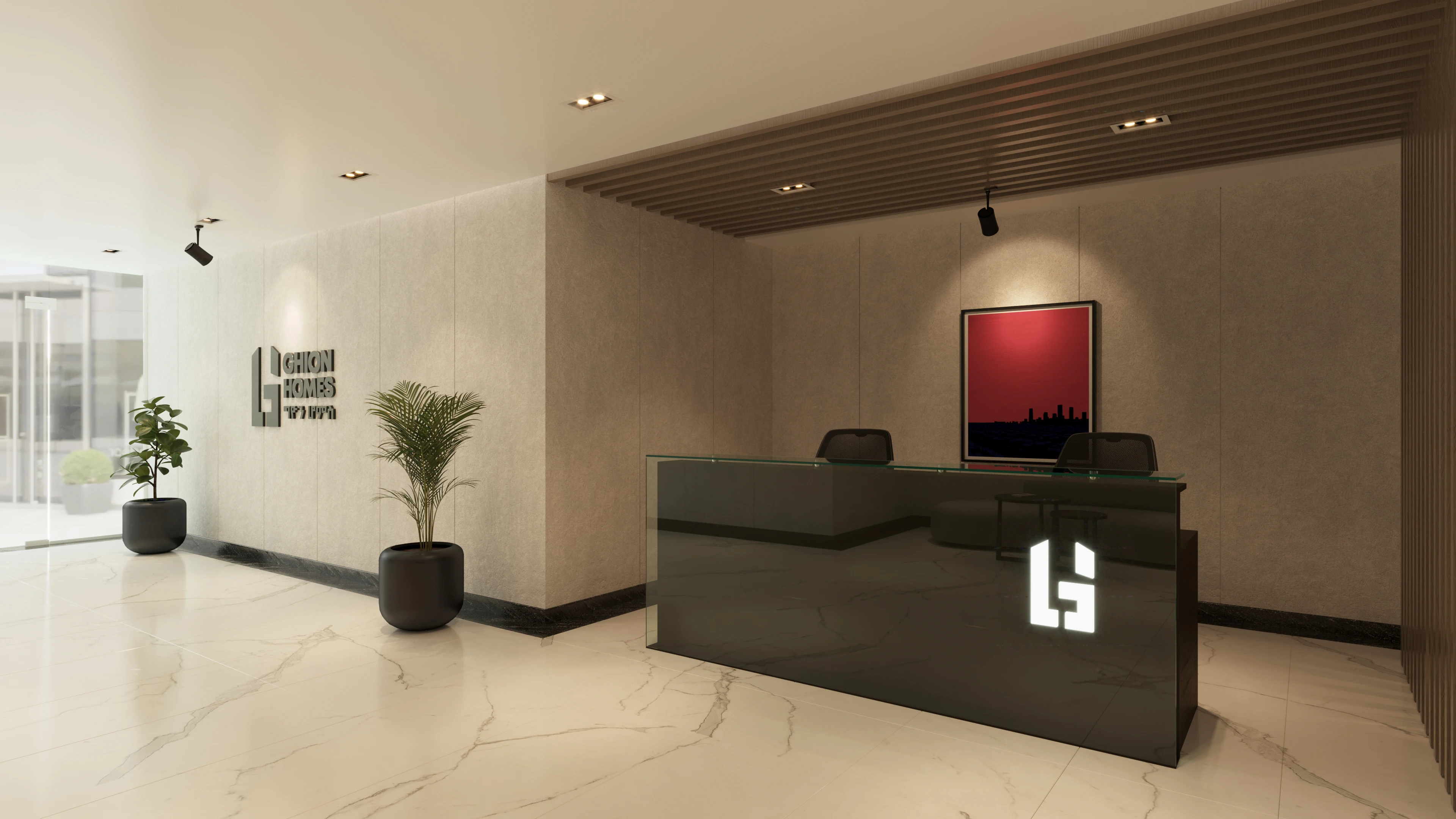 Ghion Homes Apartment Lobby | Interior Design Project in Bole,Addis ...